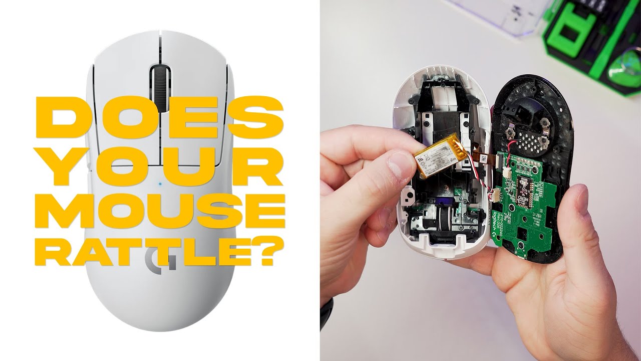 Fix your Logitech G PRO X Superlight's Rattle - YouTube