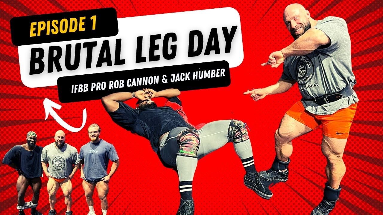 LEG DAY WITH IFBB PRO ROB CANNON | ROAD TO PRO EPISODE 01 - YouTube