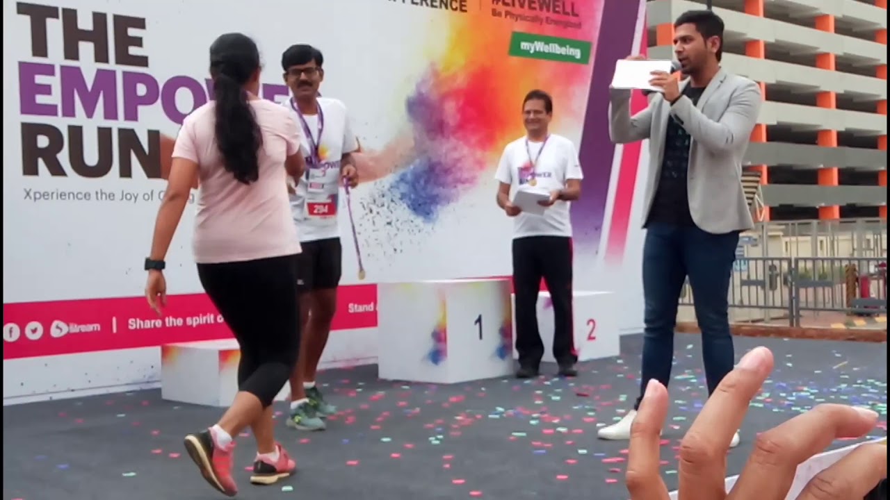 The Empower Run |Accenture Bangalore | N Thedal - YouTube