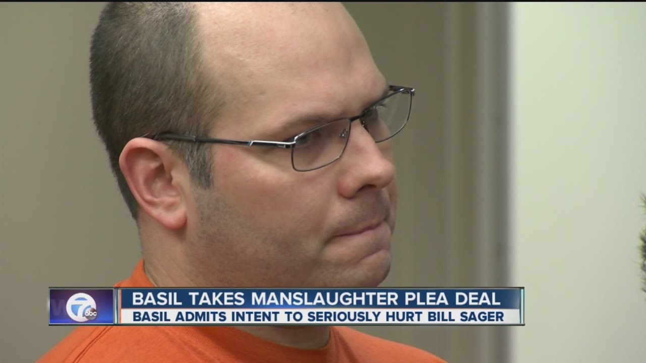 Jeffrey Basil pleads guilty to manslaughter - YouTube