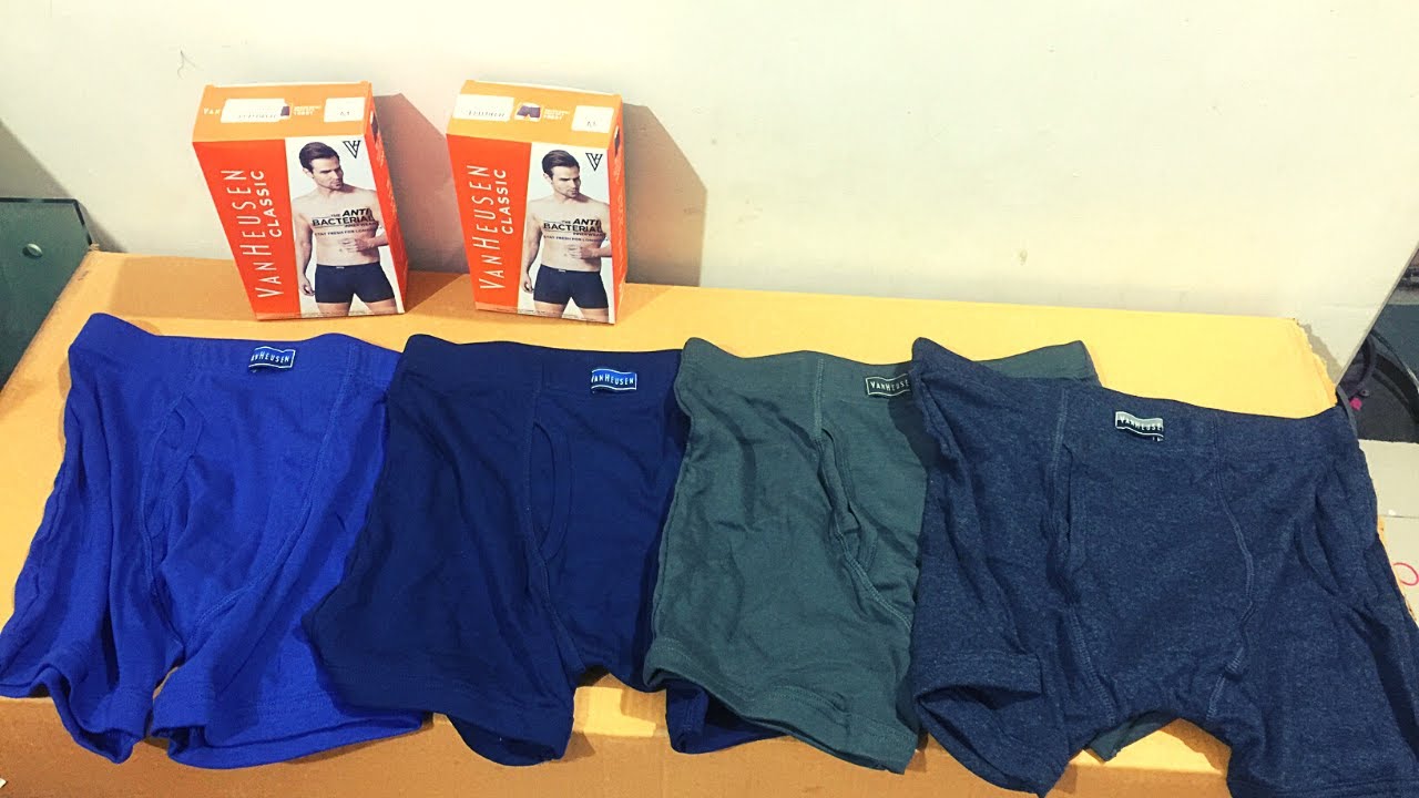 Unboxing and Review of Van Heusen Multicoloured Antibacterial Boxer ...