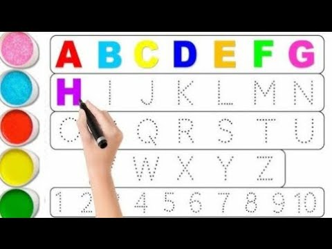 Count 1234 , ABCD , ABC for kids , 1 to 10 counting , A to Z , A for ...