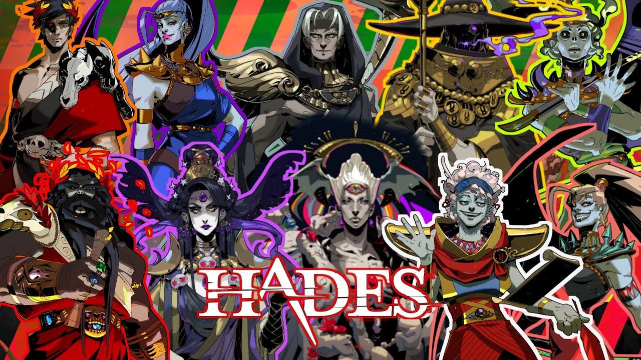 Hades - Zagreus meeting all the Chthonic Gods for the first time ...