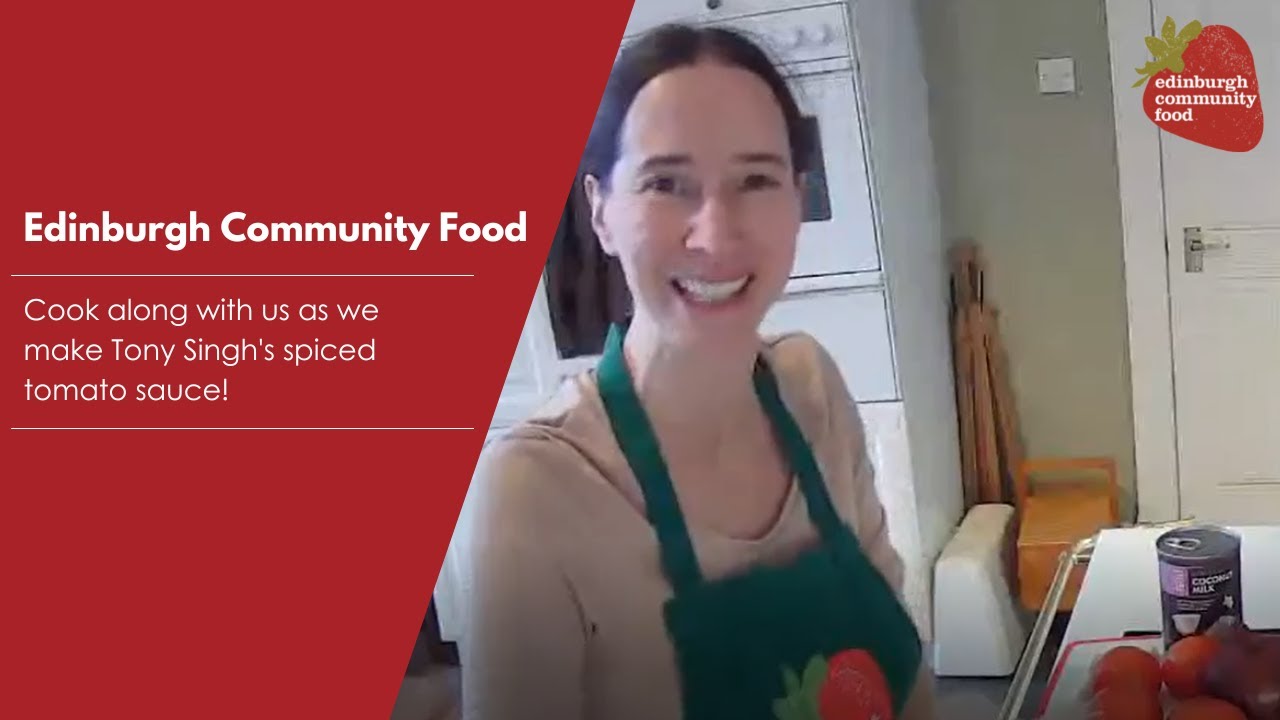 Discover! Spiced Tomato Sauce Cookalong with Edinburgh Community Food 🍓 ...