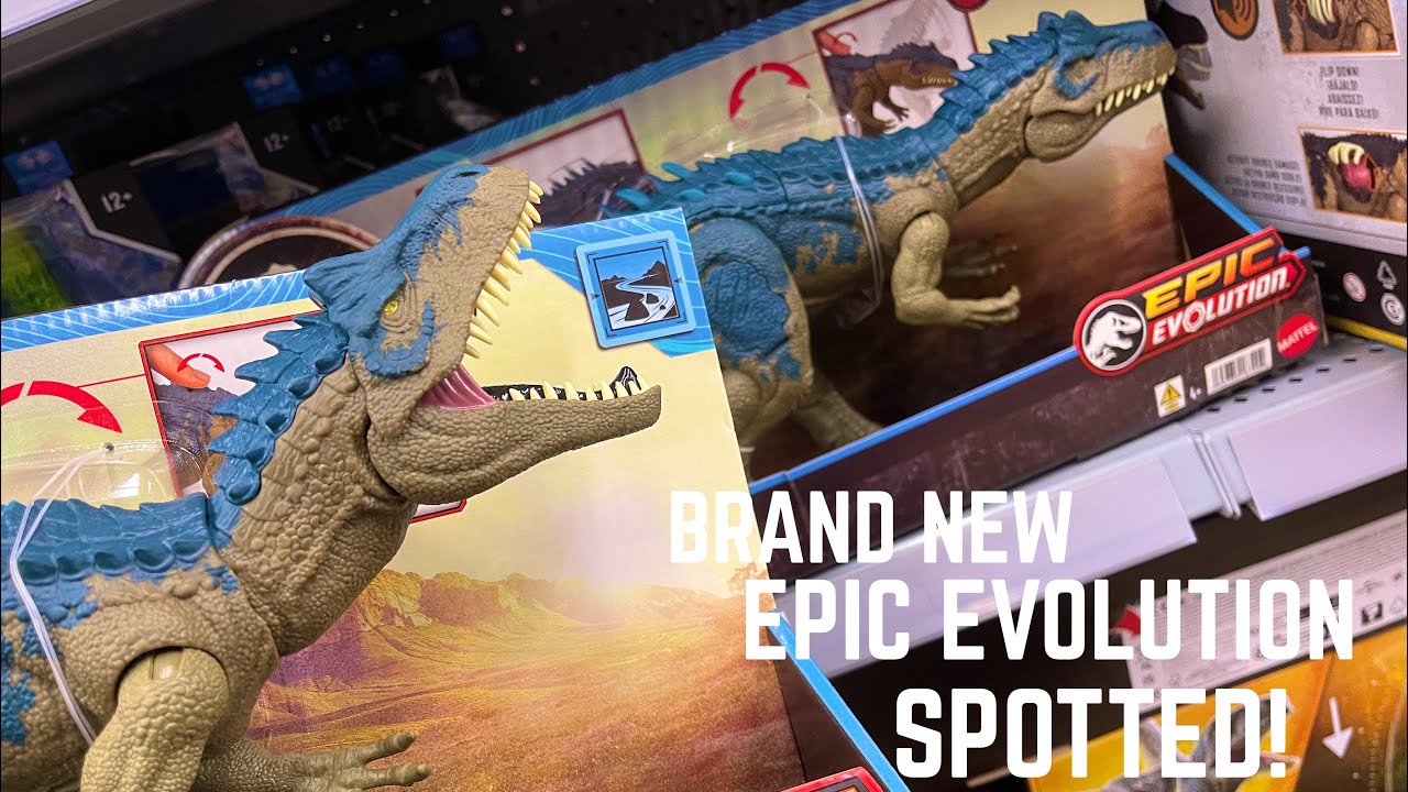 NEW EPIC EVOLUTION ALLOSAURUS SPOTTED! - YouTube