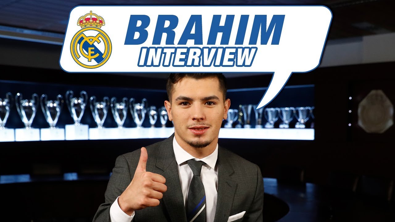 Exclusive interview | BRAHIM | NEW REAL MADRID PLAYER - YouTube