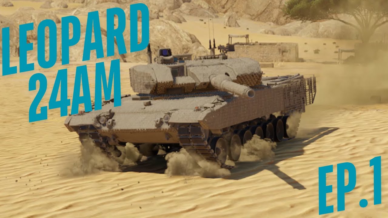 War Thunder- Leopard 2A4M - YouTube