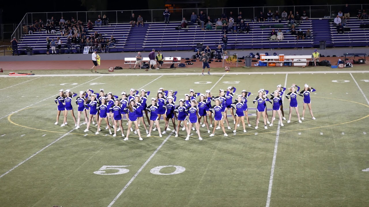 Shasta Cheer 2017 - Halftime - 9/29 SHS vs. Damonte Ranch - YouTube