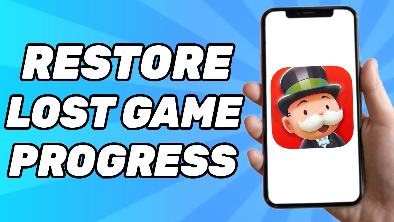 How to Restore Lost Game Progress in Monopoly Go (Quick & Easy) - YouTube