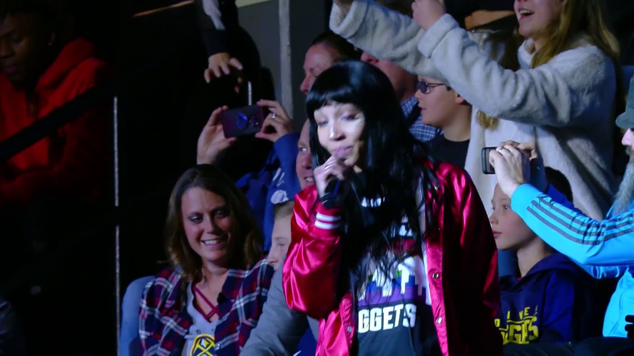 Trev Rich Denver Nuggets Halftime Performance - YouTube