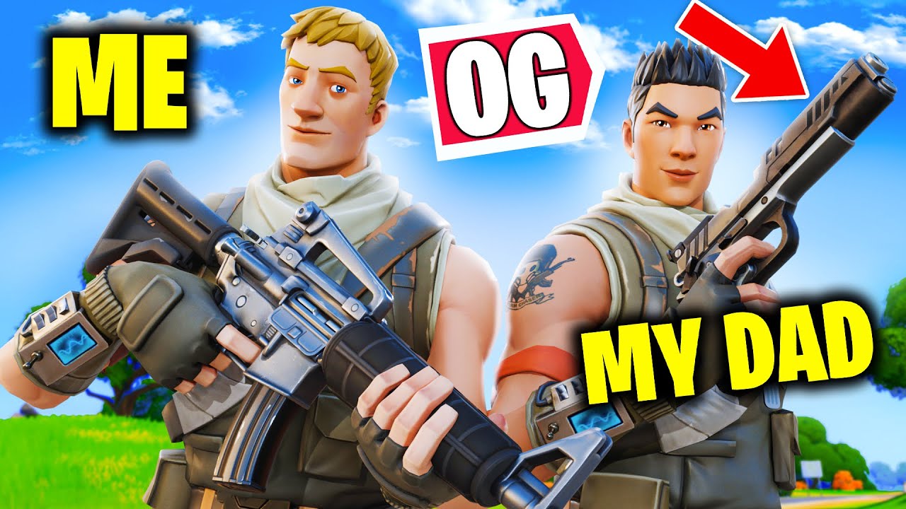 The OG Challenge in Fortnite with OG Default Skins & Items! - YouTube