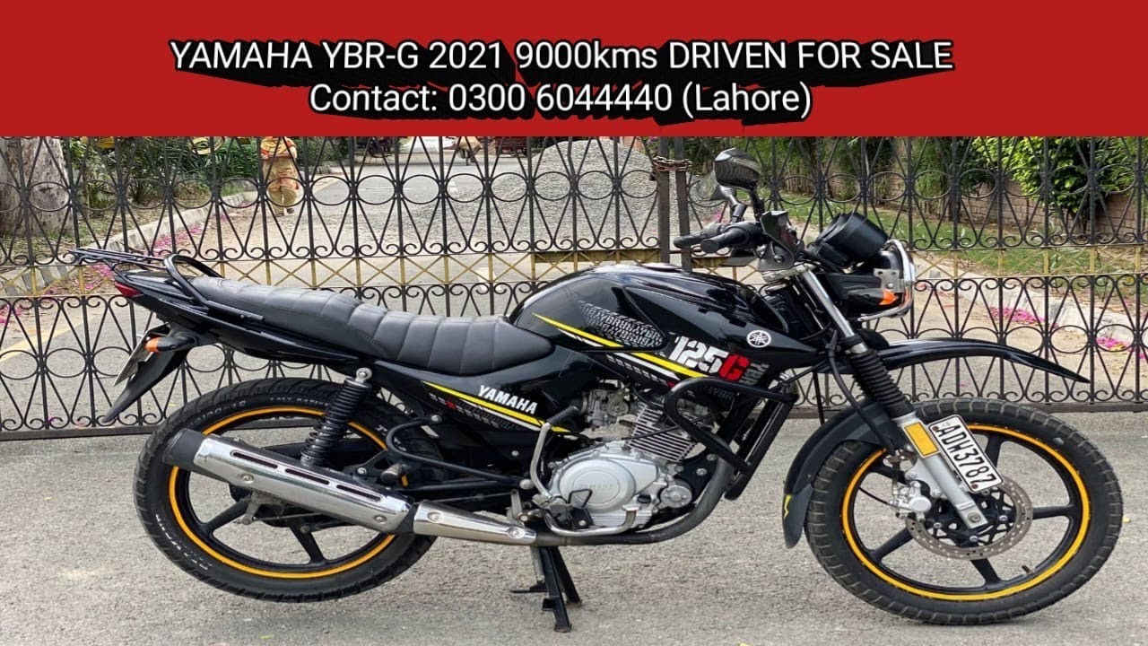 YAMAHA YBR-G 2021 | 9000kms | BRAND NEW CONDITION | FIRST HAND | 0300 ...