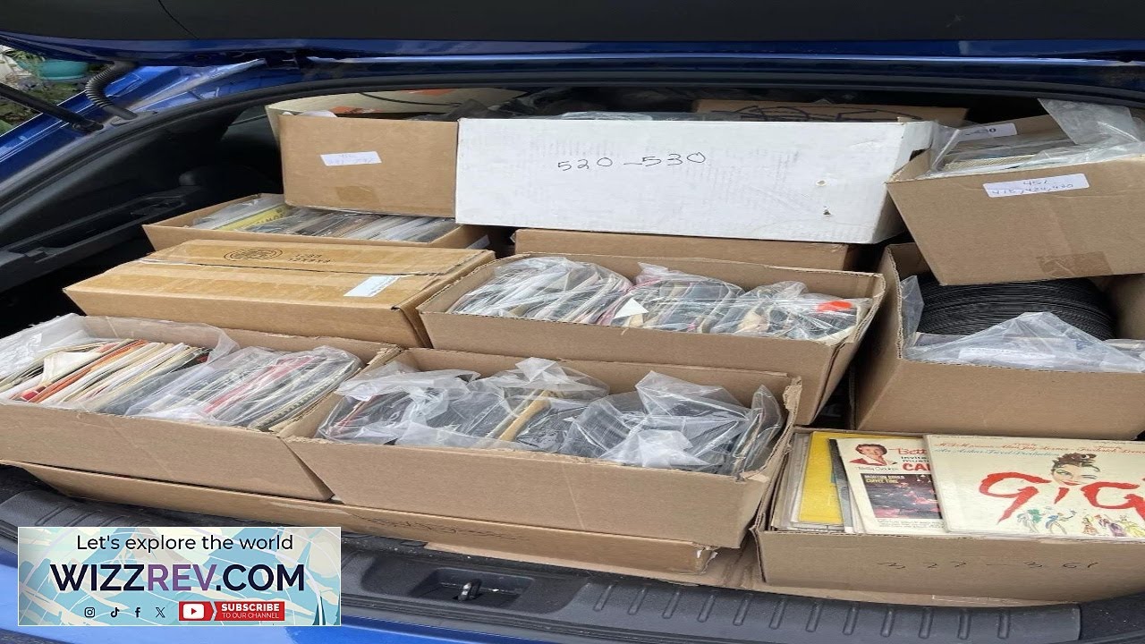 Lot Of 50 Random 45rpm Vinyl Records From Closed Down Record Store ...