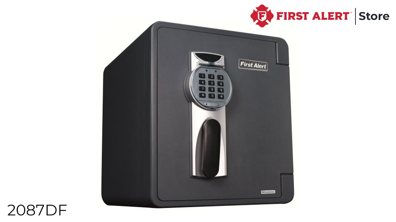 First Alert Cubic Foot Water, Fire and Anti-Theft Digital Safe ...