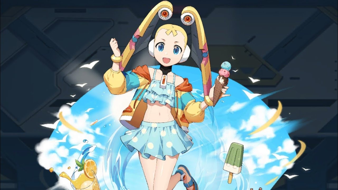 Megaman X Dive: Swimsuit Palette Gameplay - YouTube