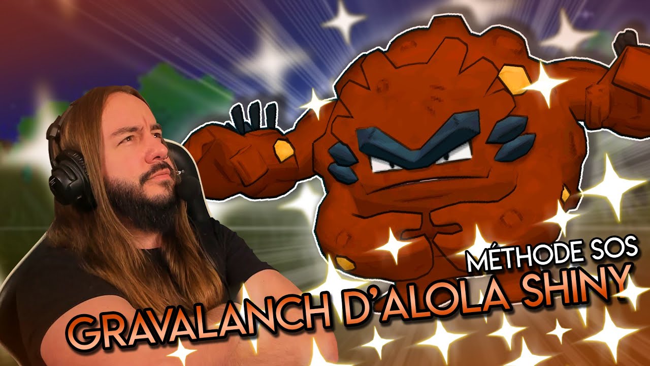 INFAILLABLE CE GRAVALANCH D'ALOLA SHINY (ALOLAN GRAVELER) | LIVE ...