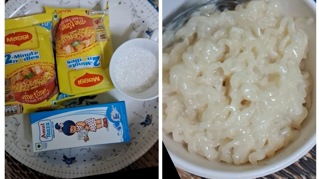 Amul taaza logt Maggi bonalo😋😘😲 #food vlog official - YouTube