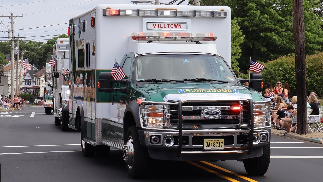 Milltown Rescue Squad | Milltown, NJ 4th of July Parade - YouTube
