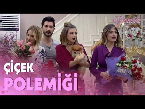 Yağmur ve Rabia Arasında Çiçek Polemiği  - Kısmetse Olur 391.Bölüm