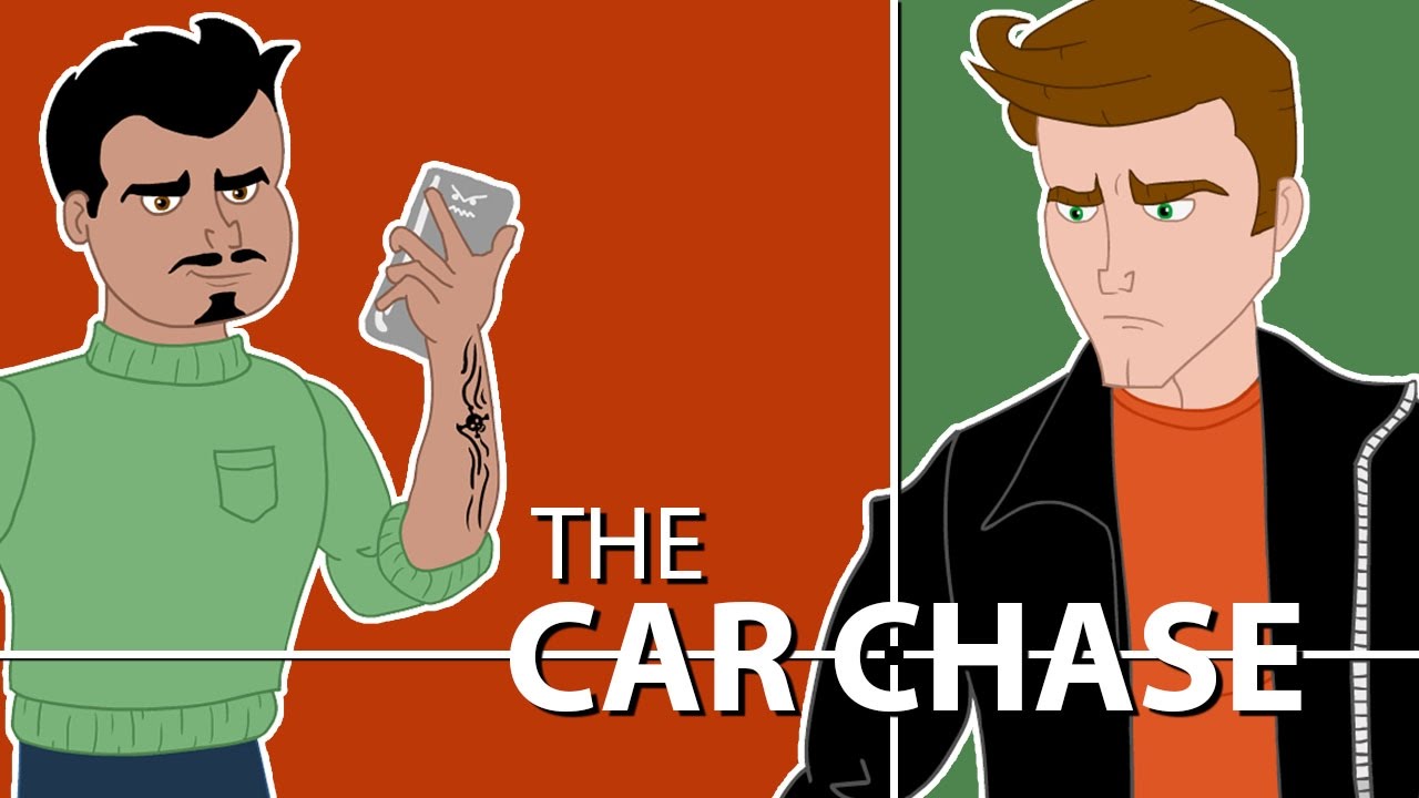 My First Animation That Isn't Stop-Motion! The Car Chase: Animated ...