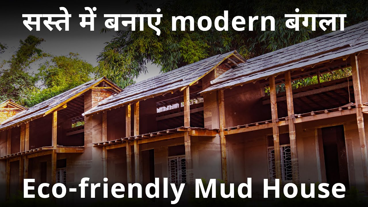 Sustainable mud house construction important advice | Eco friendly mud ...
