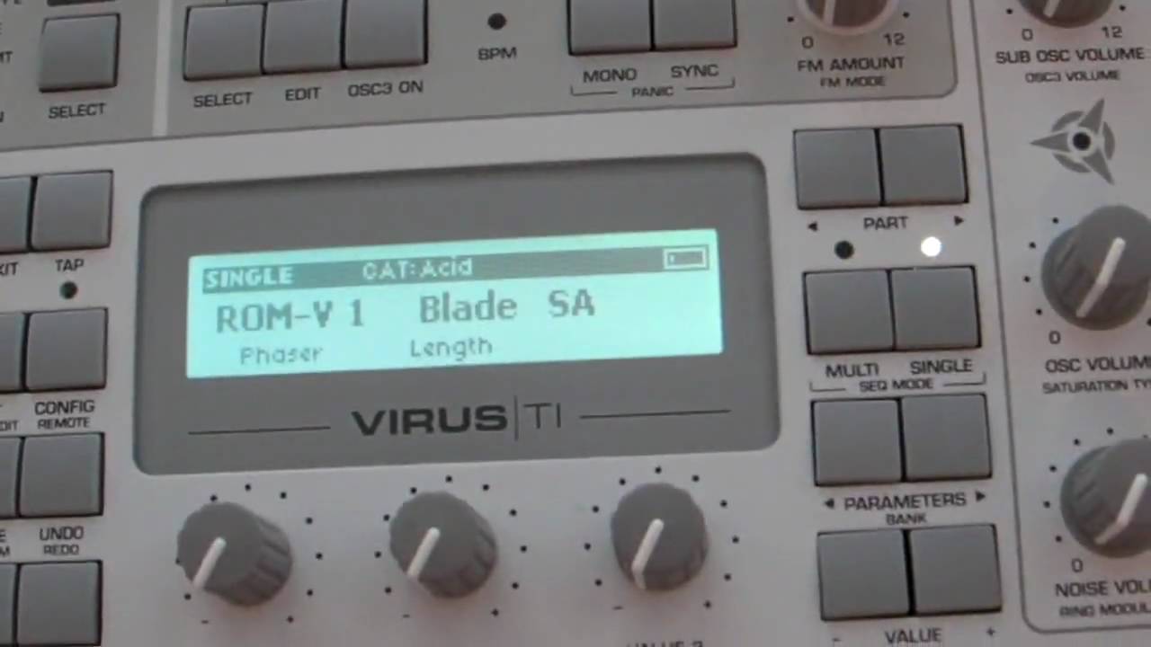 (HD video) Access Virus TI2 Polar Closeup / Demo - YouTube