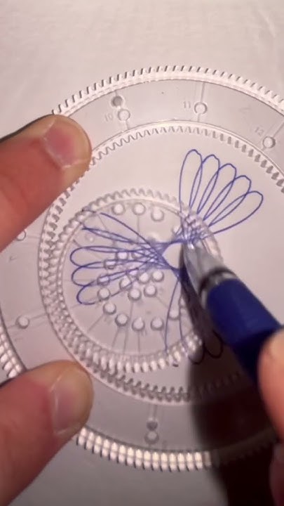 "Spirograph Art: Create Geometric Patterns with Ease"#shorts - YouTube