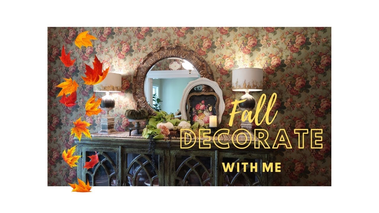 FALL DECORATING In The Foyer Home Organization Spend The Day With fall-decorating-in-the-foyer-home-organization-spend-the-day-with