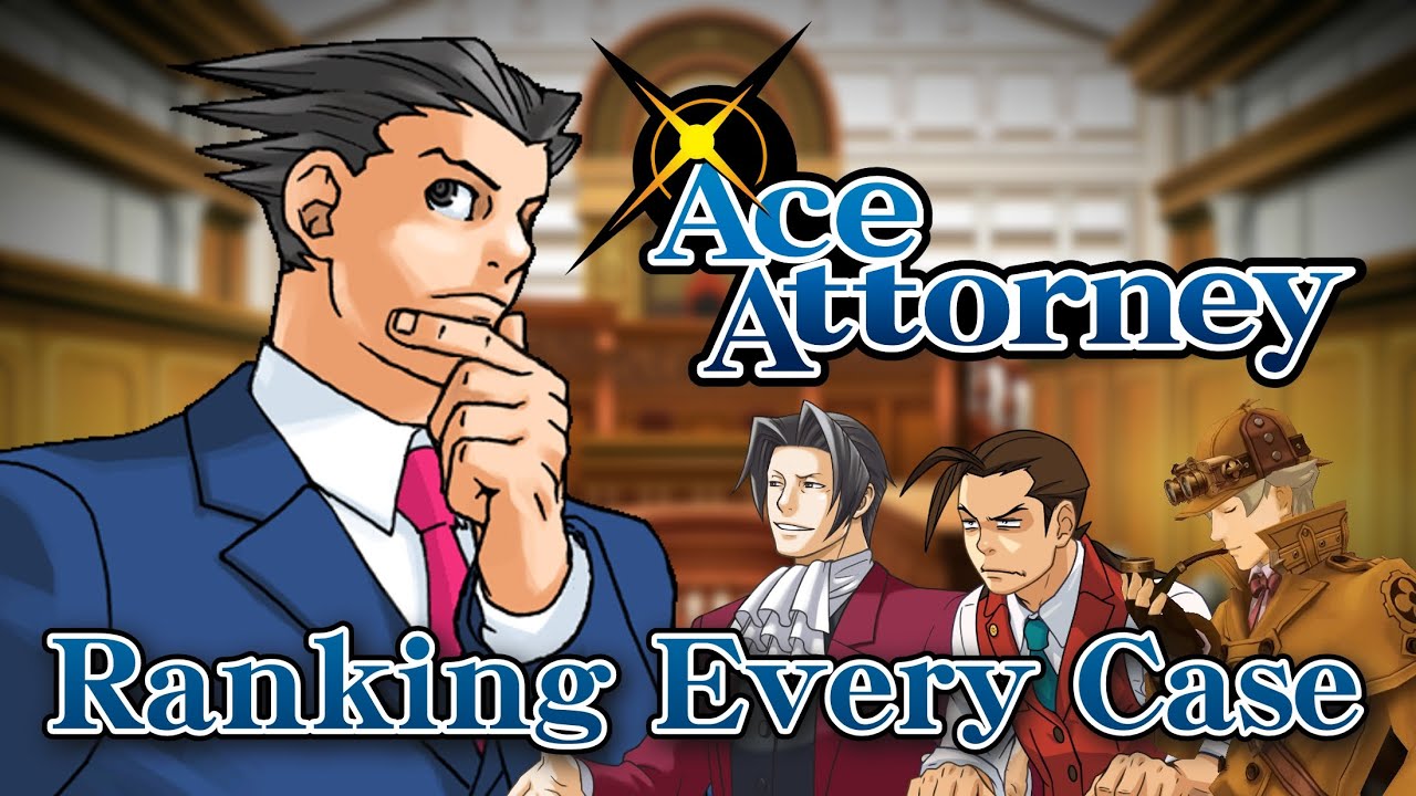 RANKING EVERY ACE ATTORNEY CASE - YouTube
