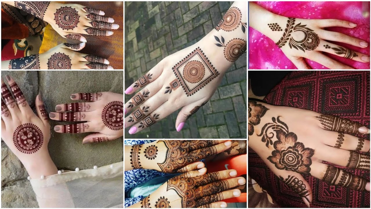 Simple easy mehedi design for girls //cool mehendi design //#simaart ...
