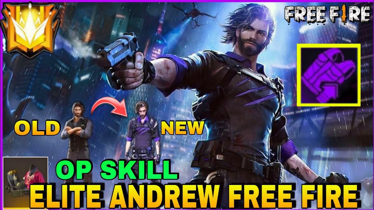 Elite andrew free fire || elite andrew in free fire || elite andrew ...