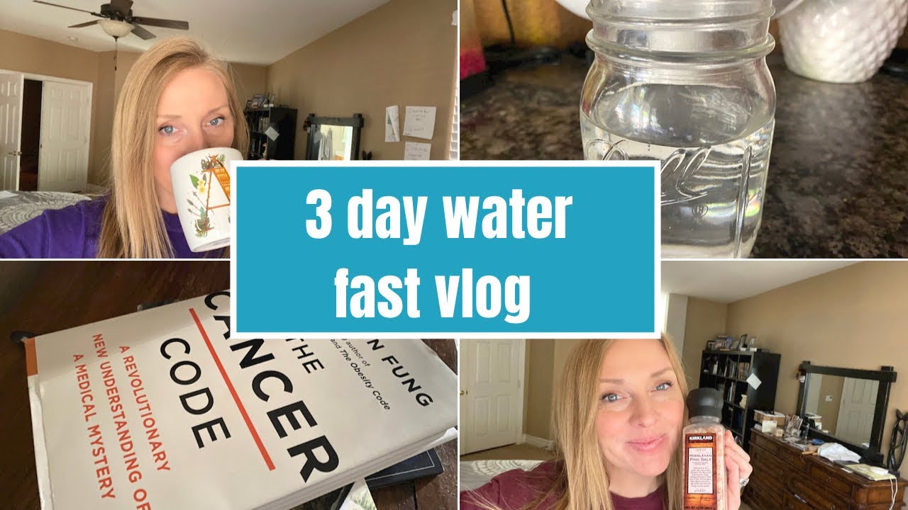 3 DAY WATER FAST VLOG| Fasting for healing benefits - YouTube