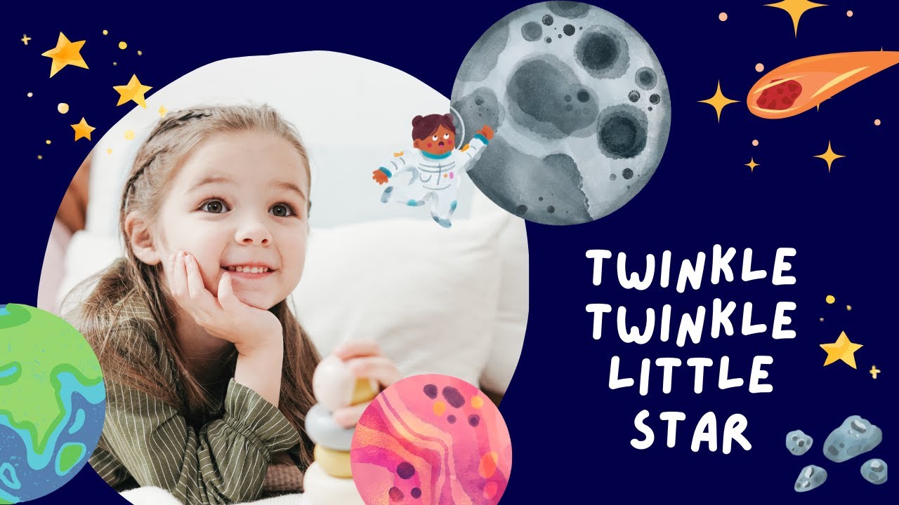Twinkle Twinkle Little Star Nursery Rhymes with lyrics | rhymes for ...