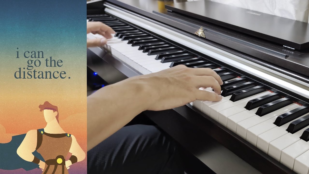 Hercules - Go to the distance Piano Cover - YouTube