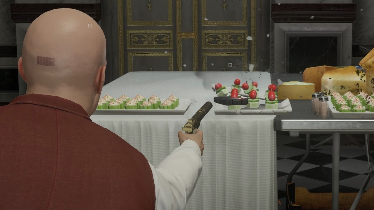 HITMAN Elusive Target "The Chef" - Clipping Cupcake Bomb - YouTube