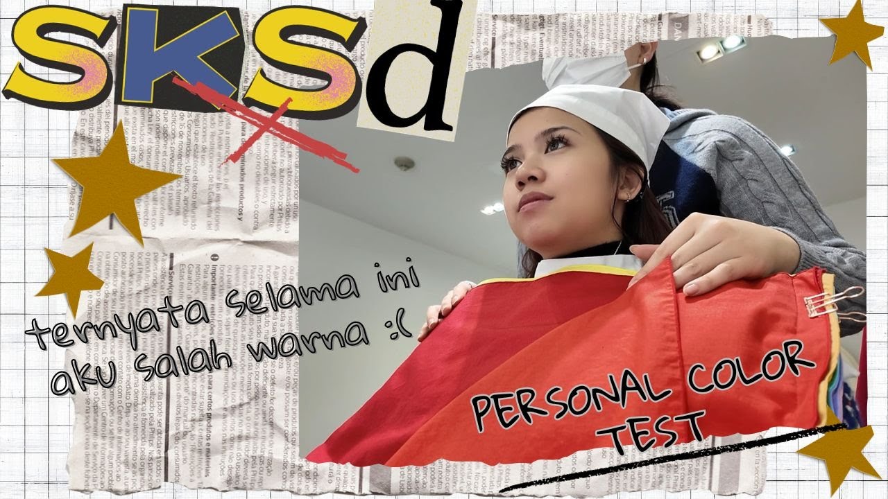 SKSD | COLOR PERSONAL TEST PART 1 - YouTube