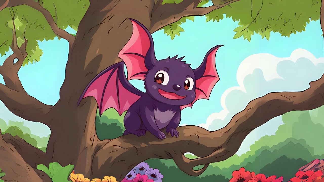 Bella the bat and the Upside-Down Dream 🦇 | Calm Children Bedtime Story - YouTube