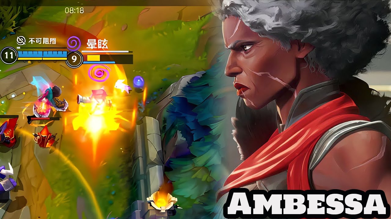wild rift Ambessa new Champion game play rank season 15 - YouTube
