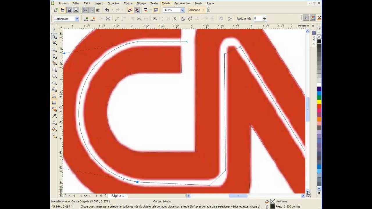 CNN Logo CorelDraw - YouTube