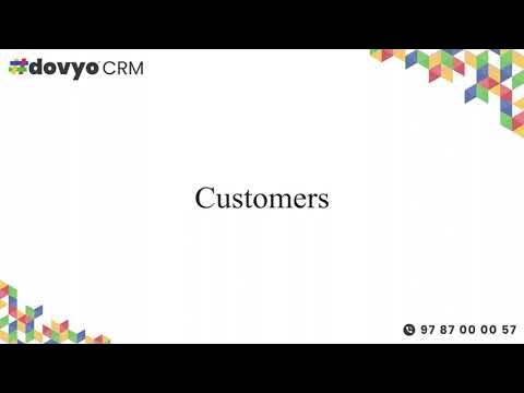 Elevate Your Understanding Of Customer Creation In dovyo CRM - YouTube