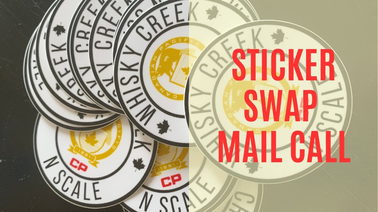 Sticker swap mail call - YouTube