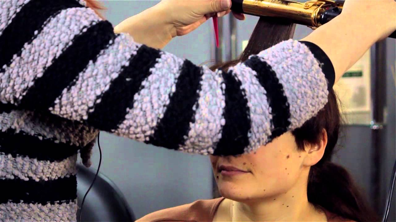 How to Give Stiff Bangs Volume : Hair Styling & Grooming - YouTube