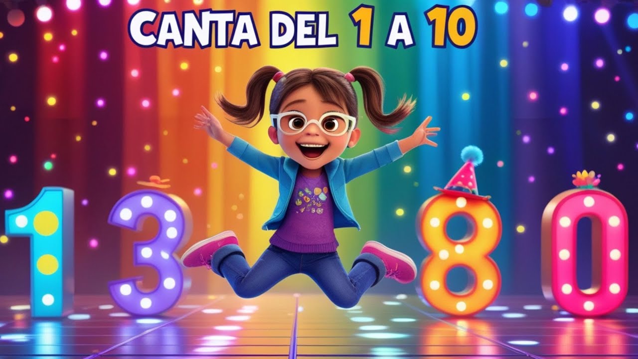 Canción para Contar del 1 al 10 🎵 | Números para Niños Pequeños - YouTube
