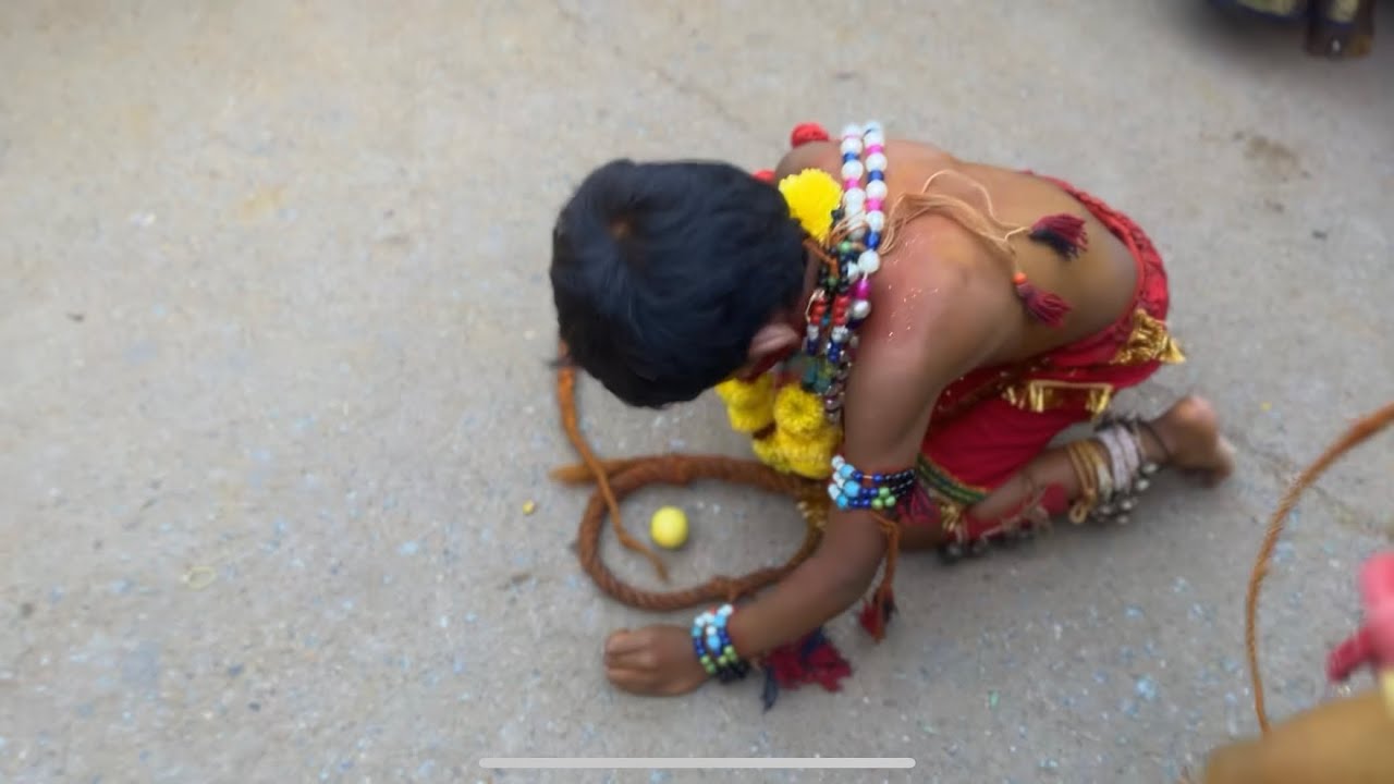 Komuravelli mallanna Jatara 2023 | Small kids potharaju dance ...