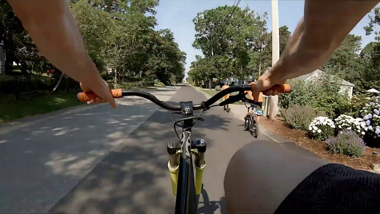 Cycling to Cooks Brook Beach, Eastham, Cape Cod - YouTube