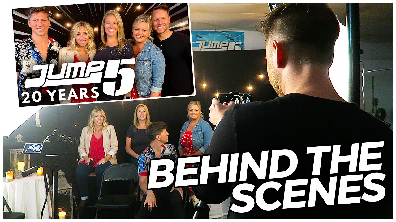 FILMING THE JUMP5 20 YEAR REUNION SPECIAL! | BEHIND THE SCENES - YouTube