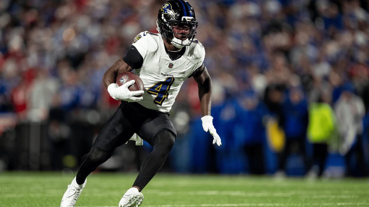 Zay Flowers' best plays in 143-yard game vs. Bills | Week 1 - YouTube