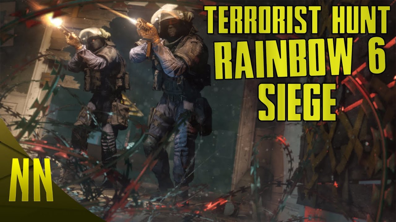 Rainbow 6 Siege Closed Beta Gameplay Realistic Terrorist Hunt - YouTube