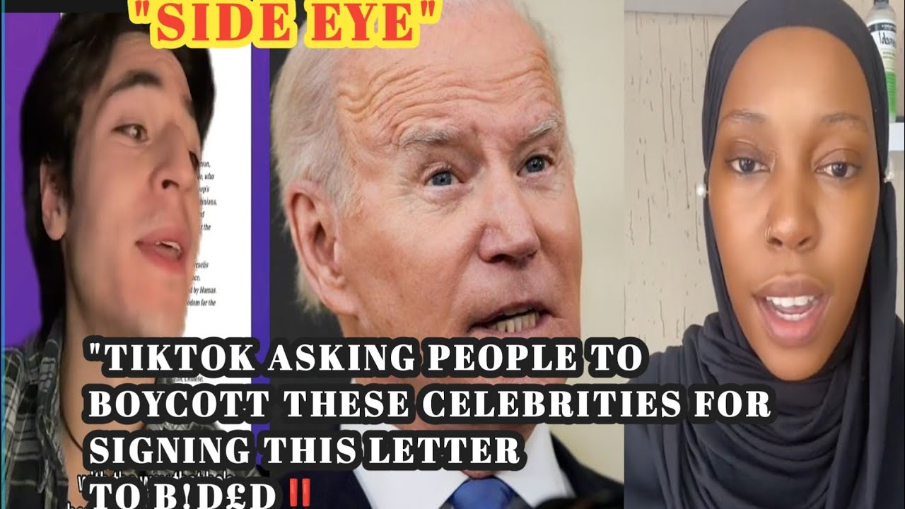CELEBRITIES SIGN AN OPEN LETTER TO CONGRATULATE🤔 B!D£N ON THE WORKS H ...
