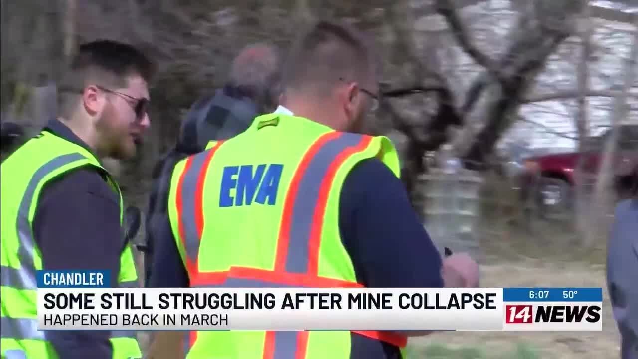 Chandler residents still facing mine collapse fallout - YouTube